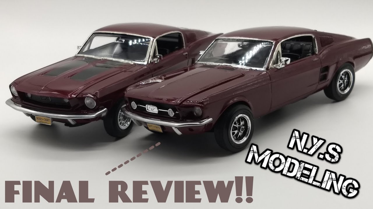 AMT 1967 Ford mustang GT [final review] - YouTube