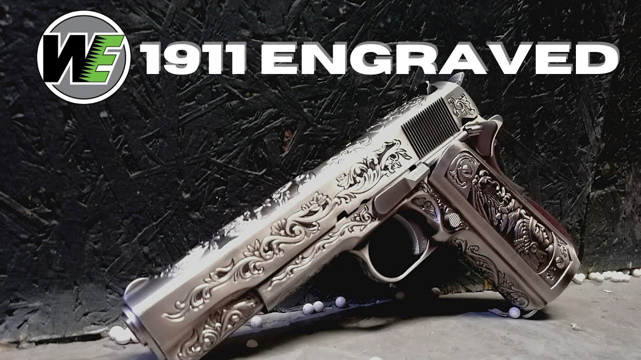 WE Tech 1911 Floral Engraved GBB | Do you love it or hate it? - YouTube