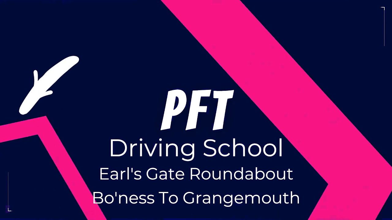How To Drive - Earl's Gate Roundabout – Bo'ness A905 to Grangemouth ...