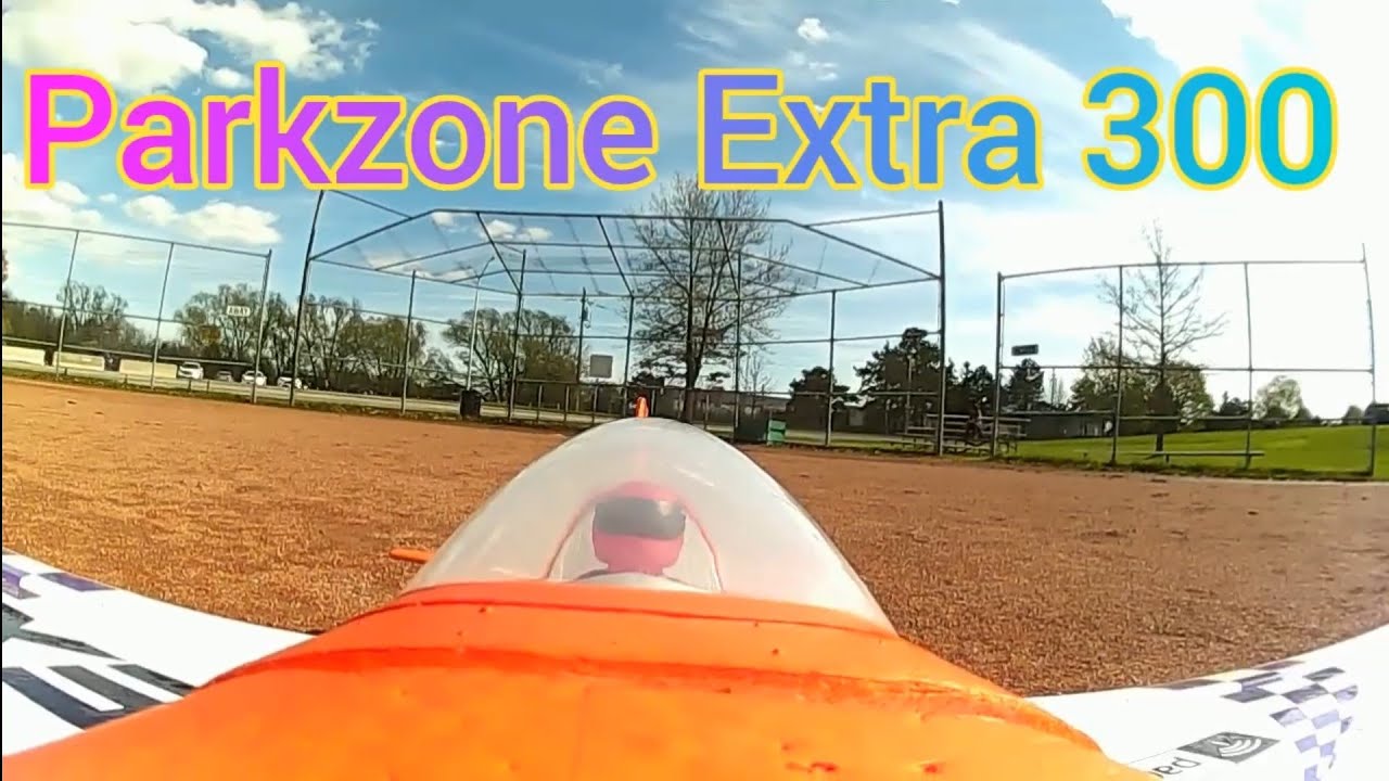 parkzone extra 300 town park flight - YouTube