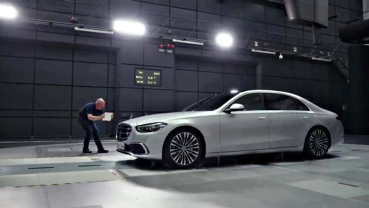 2021 Mercedes S Class. New S class aerodynamic test. Best handling full ...