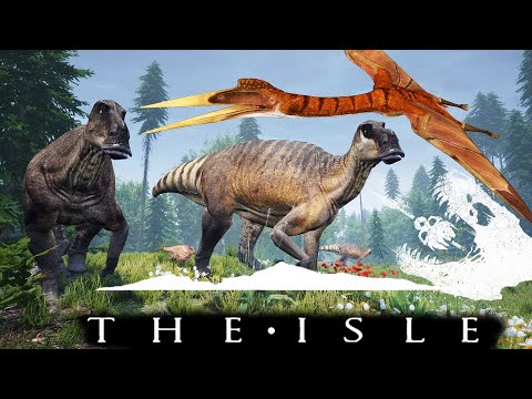 THE ISLE - My First Encounter With A Quetz (Dev Creature) - YouTube