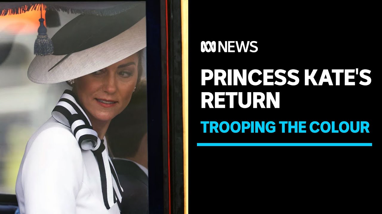Kate Middleton makes her first public appearance in months | ABC News ...