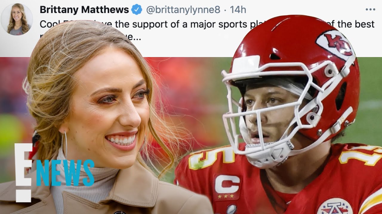 Patrick Mahomes' Fiancee Brittany Matthews Slams ESPN | E! News - YouTube