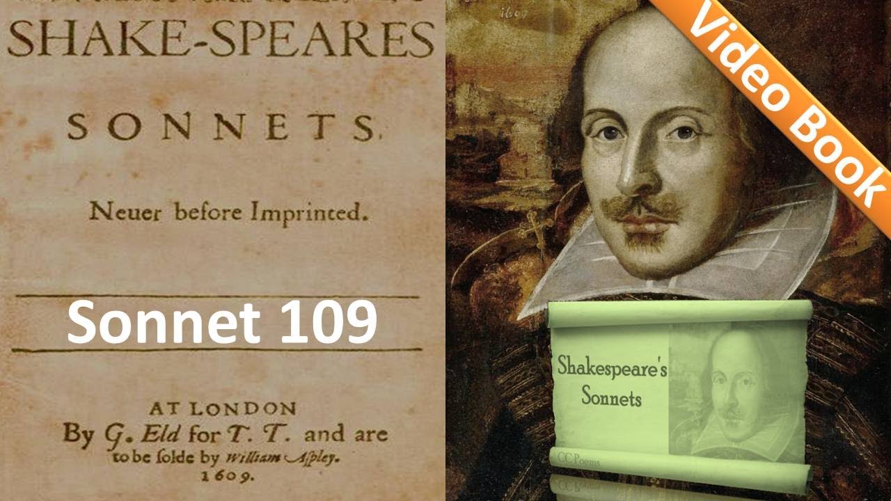 Sonnet 109 by William Shakespeare - YouTube