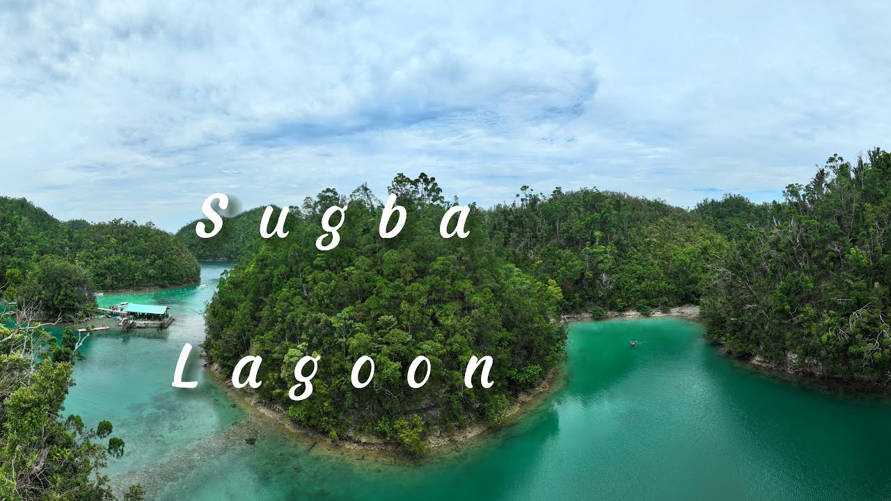 A Breathtaking Aerial Perspective of Sugba Lagoon by DJI MAVIC 3 ...