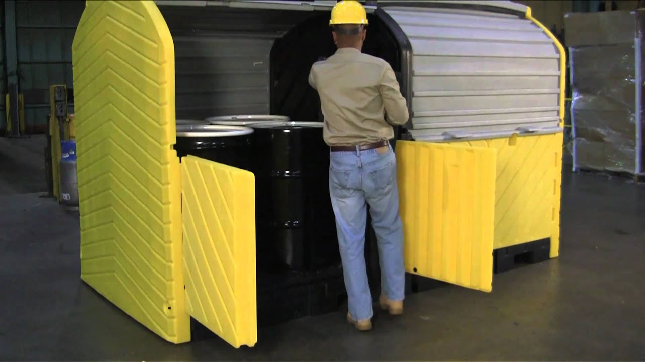 Outdoor Spill Containment - Ultra-Hard Top P8 - UltraTech International ...