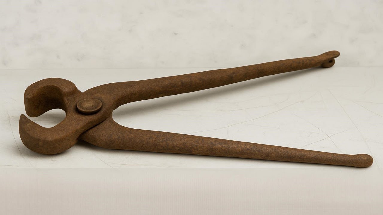 Unbelievable Transformation | Rusty Pliers Restored to Shine! - YouTube