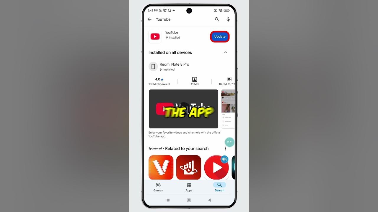 How To Update YouTube App on Android/iPhone (2025) - YouTube