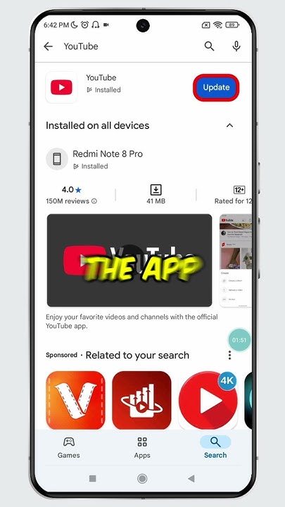How To Update YouTube App on Android/iPhone (2025) - YouTube