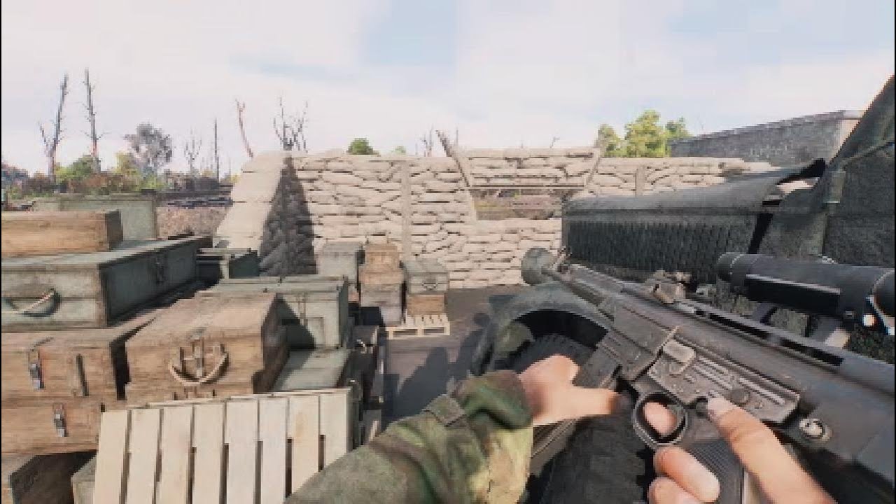 Enlisted: German infantry with Sniper StG 44 assault rifle in Berlin ...