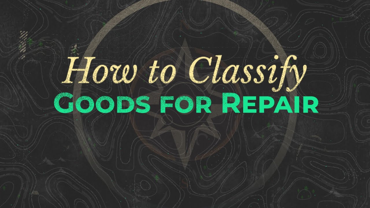 How to Classify Goods for Repair: Import and Re-Export - YouTube