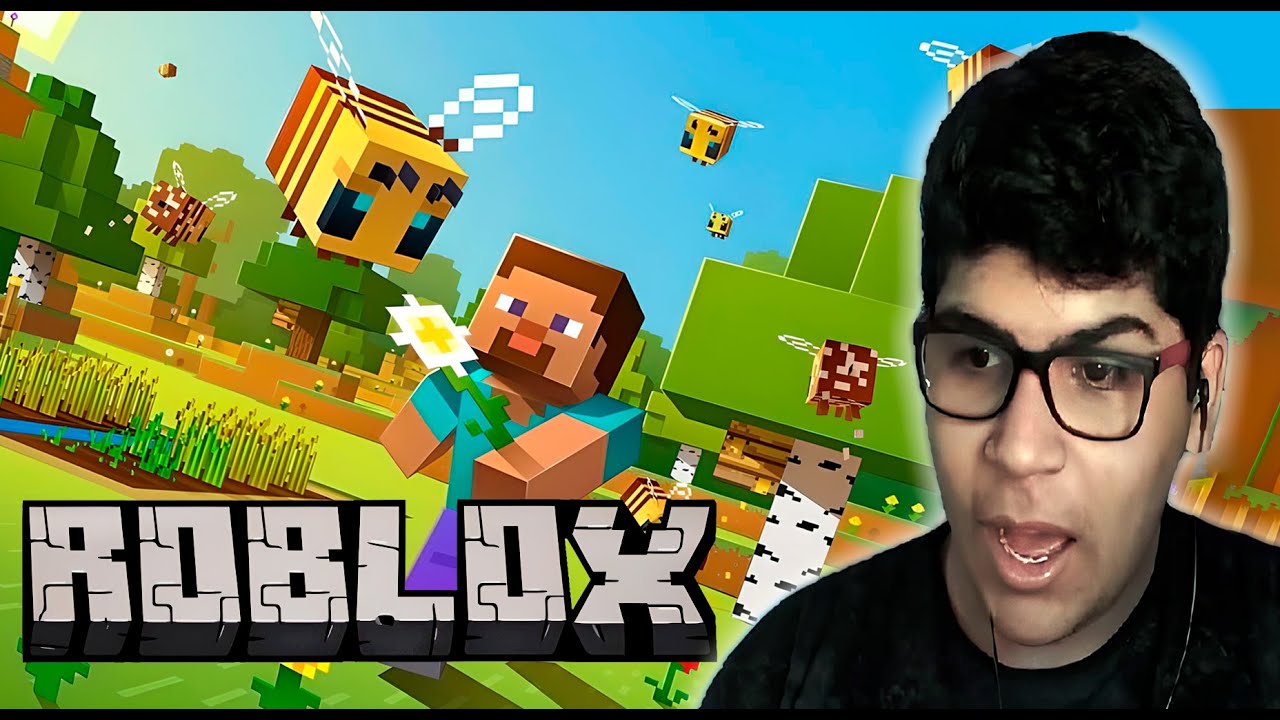 MINECRAFT DENTRO DO ROBLOX!! - YouTube