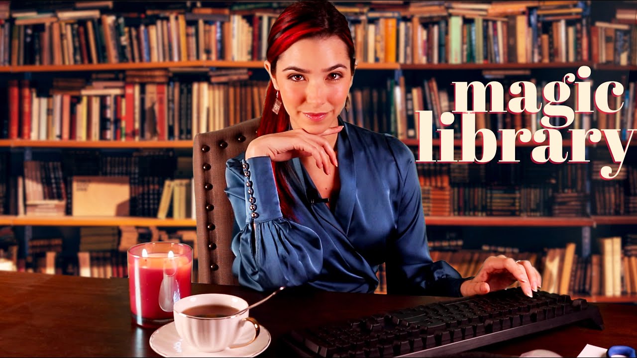 ASMR Magic Library (Try it, you won't regret it!!!) - YouTube