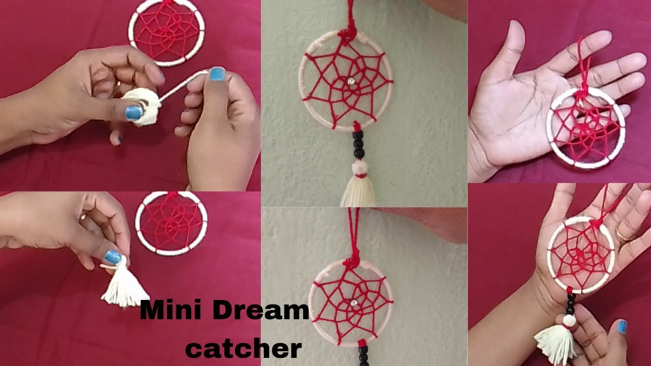 Mini dream catcher making using bangle | easy and simple method dream ...