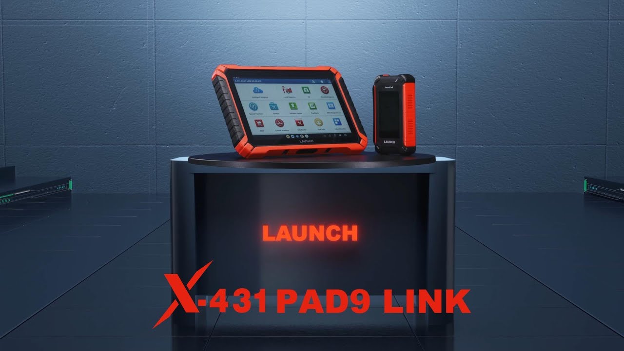 Close-Up: X-431 PAD9 LINK | LAUNCH - YouTube