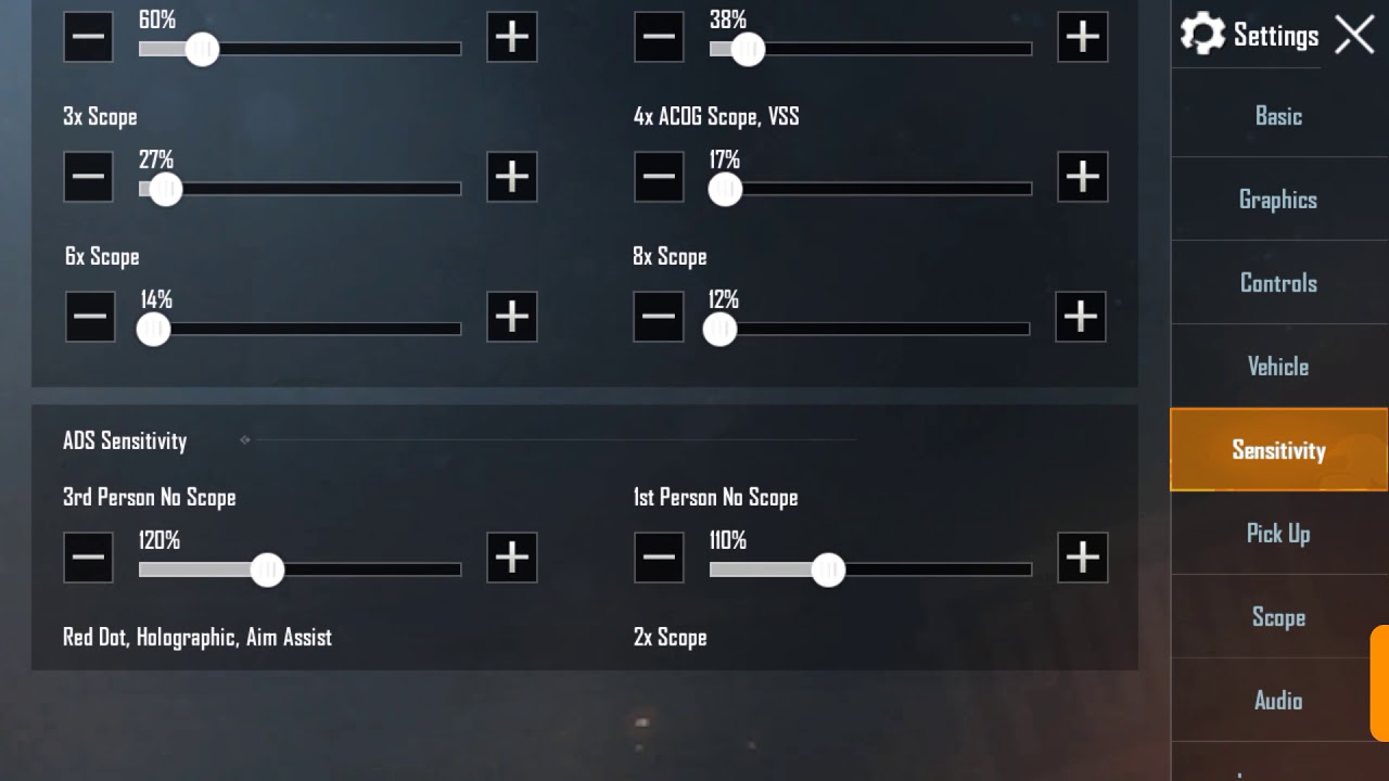 Basic setting for pubg mobile - YouTube