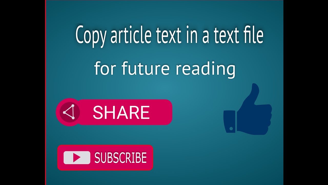 How To Save Web Articles In A Text File With Javascript YouTube how-to-save-web-articles-in-a-text-file-with-javascript-youtube