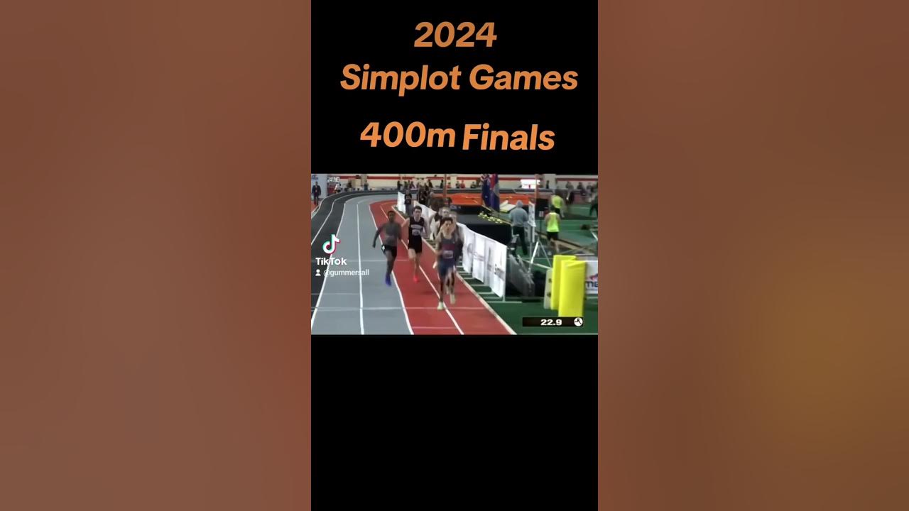 2024 Simplot Games 400m Finals - YouTube