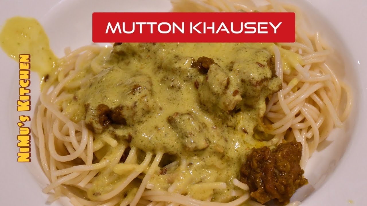 Khao Suey Recipe by NiMu's Kitchen | Khao Soi | Khaosay | Memoni Khausa ...