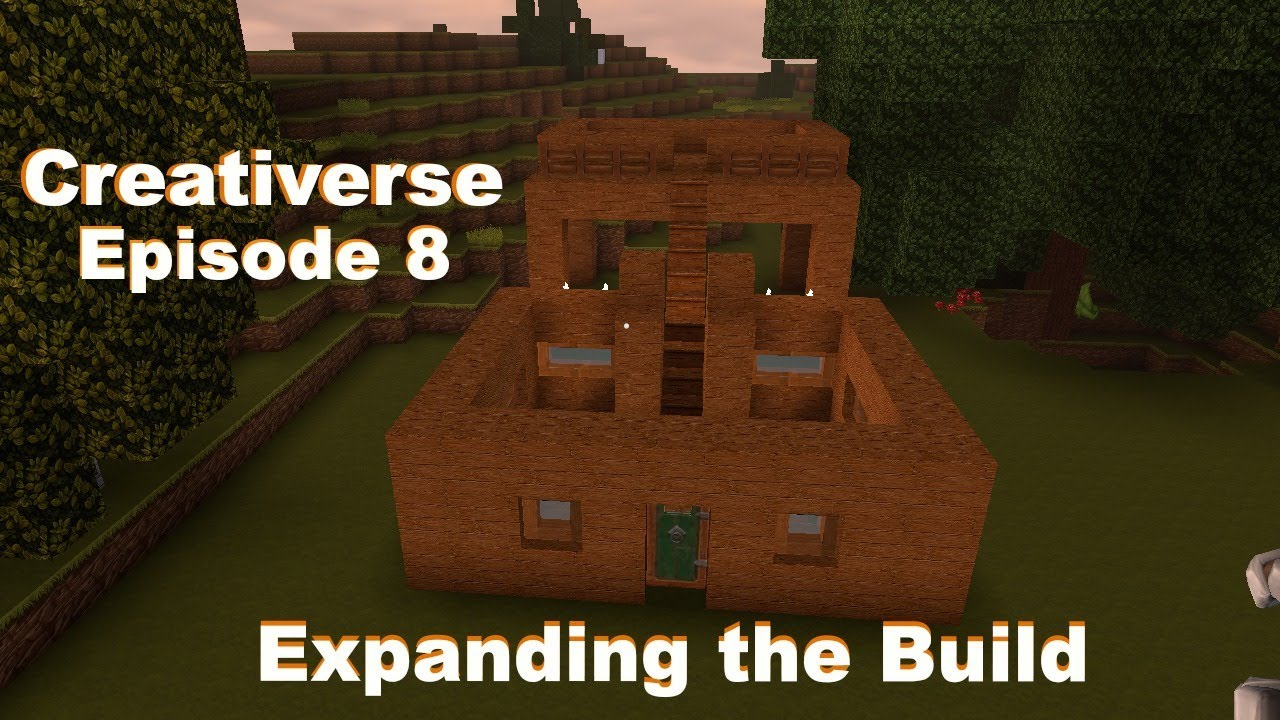 Let's Play Creativerse | Episode 8 | Expanding on the build! Excited ...