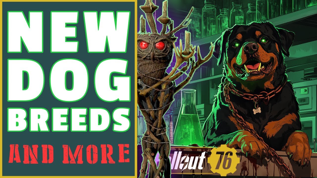 Fallout 76 Datamine Reveals NEW PET BREEDS Coming This Spring! - YouTube