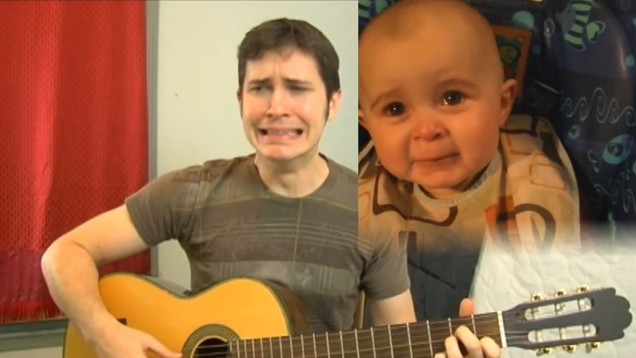 Tobuscus Makes A Baby Cry...with his Sad Song - YouTube