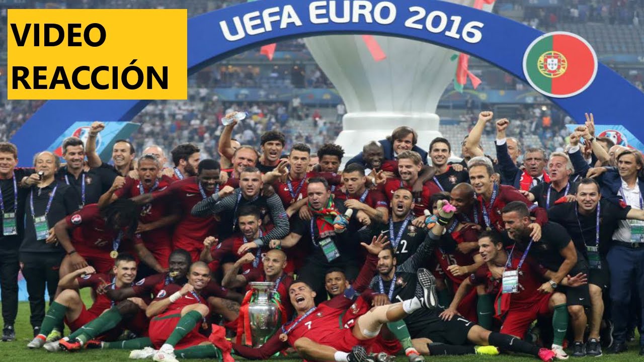 ⚽CR7 LO MERECIA, GRACIAS EDER /VIDEO REACCIÓN A LA EUROCOPA DE PORTUGAL ...