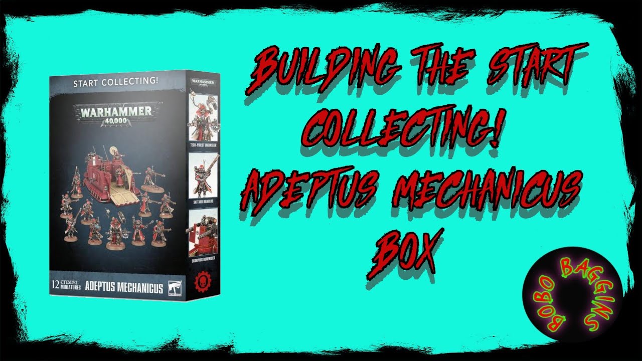 Building the Start collecting! Adeptus mechanicus box set - YouTube