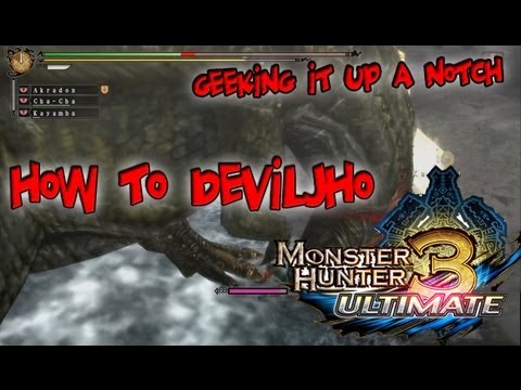 How To: DevilJho In Monster Hunter 3 Ultimate - YouTube