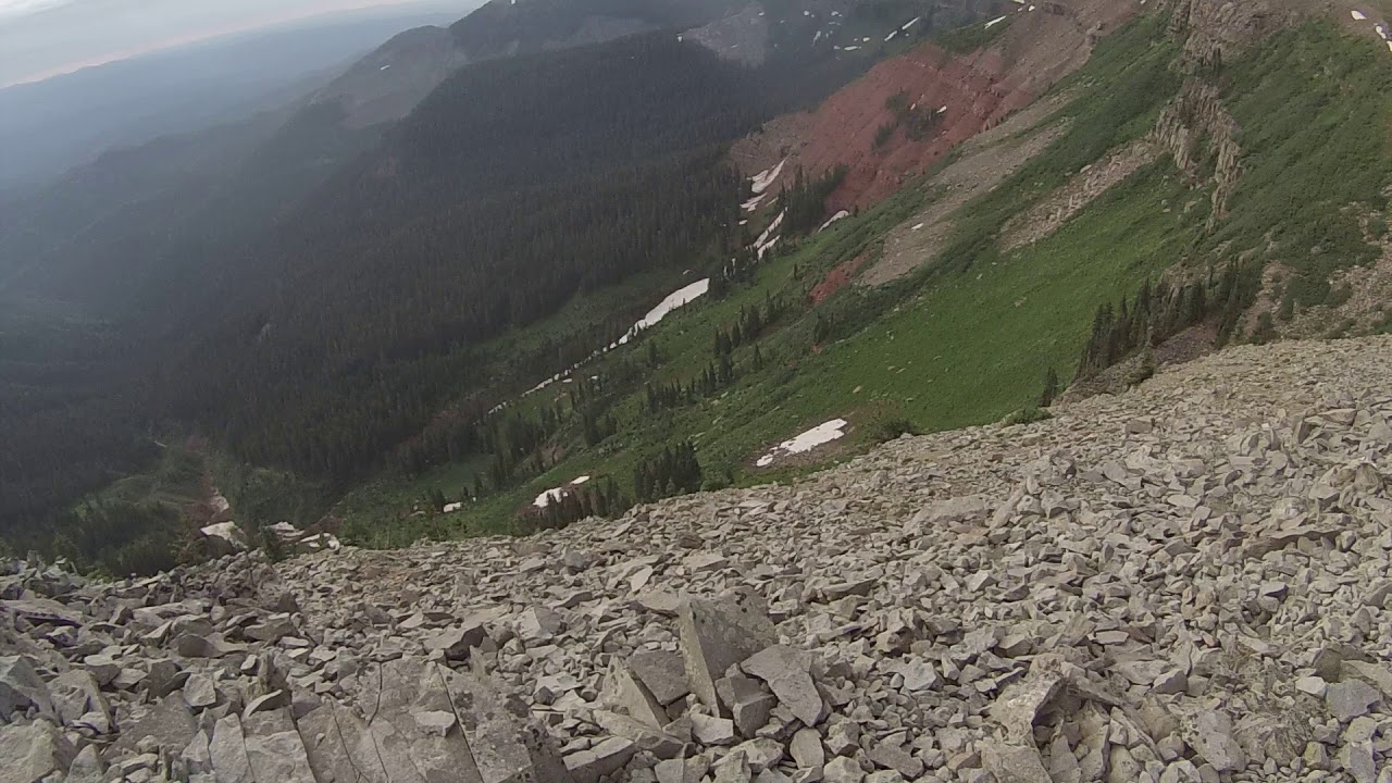 Top of Indian Trail Ridge Colorado Trail - YouTube