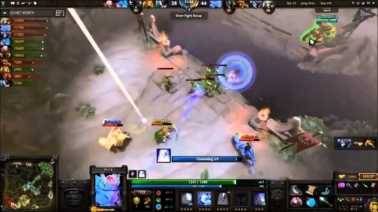 Octarine Core и Arcane Rune на Puck - YouTube