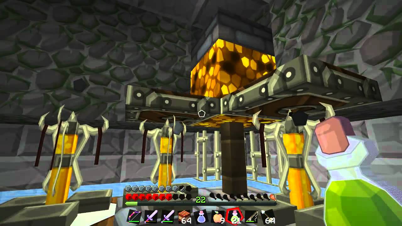 Forgotten Slime Temple finale - Minecraft Adventure Map Playthrough ...