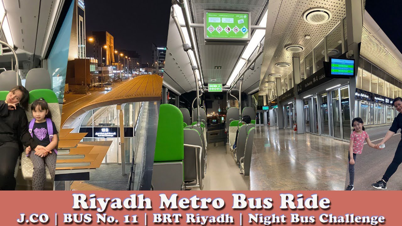 Riyadh Metro Bus Ride / Buhay OFW Episode X / 4SAR Riyadh Bus Ride/ Bus ...