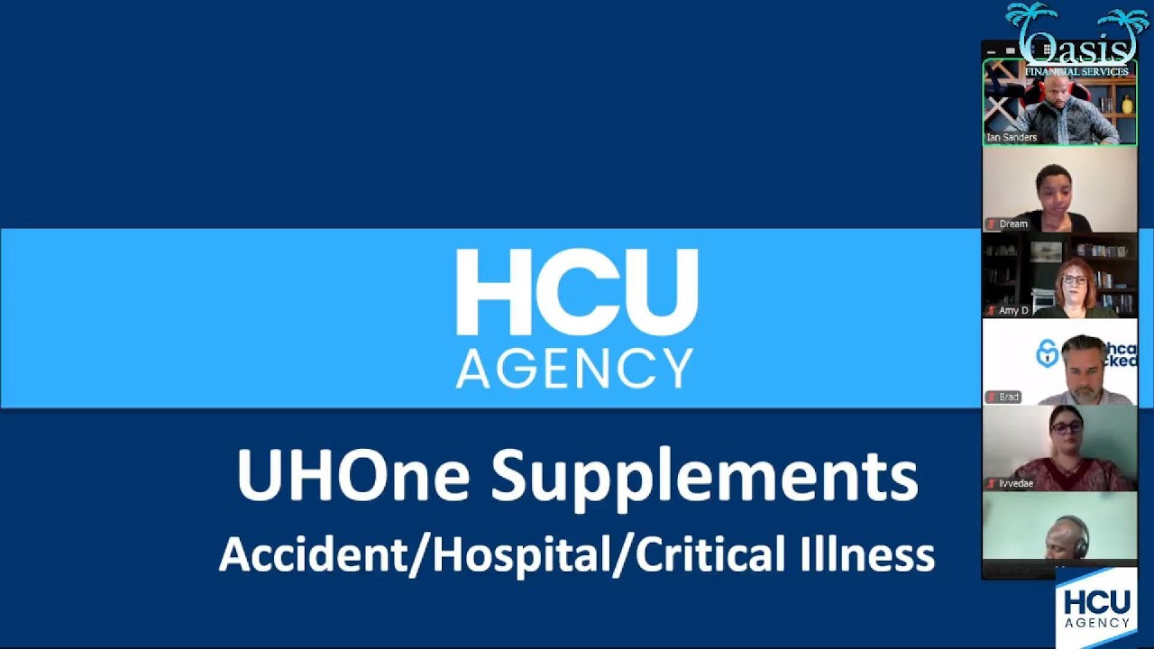 HCU Product Training: When To Use UHOne Supplement Plans - YouTube