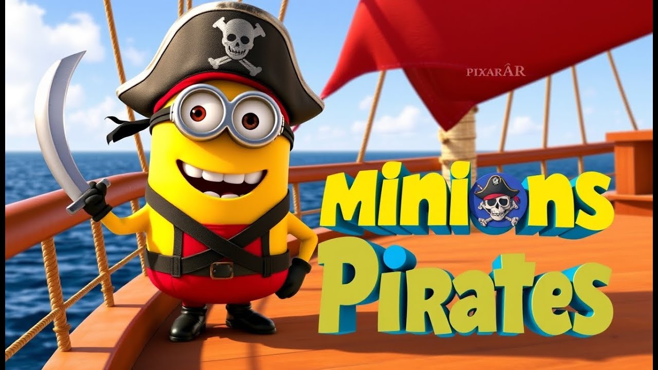 Minions Pirates: Treasure Hunters- Nursery Rhymes #minions, #pirates, # ...