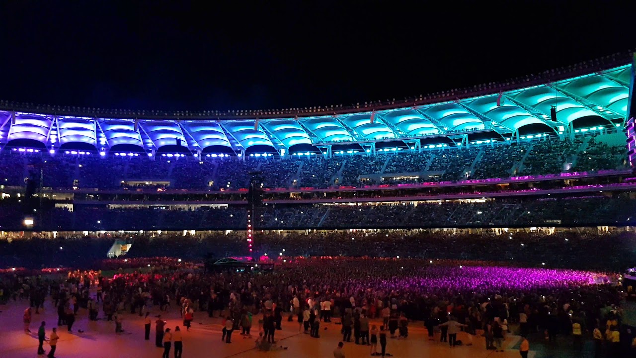 Ed Sheeran Perth concert! - YouTube