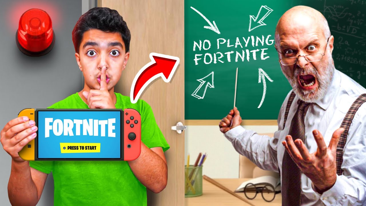 This Kid Skipped School To Play OG FORTNITE! - YouTube