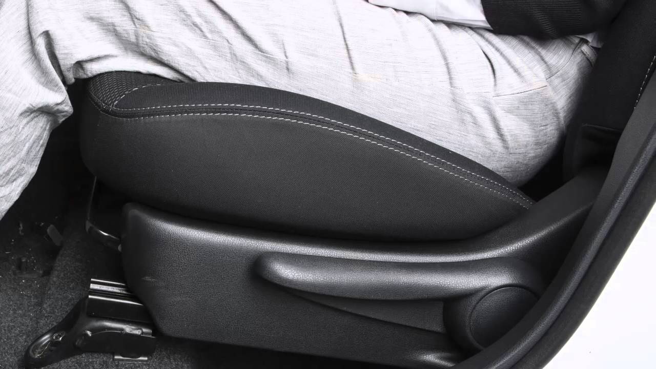 2014 NISSAN Versa Sedan - Seat Adjustments - YouTube