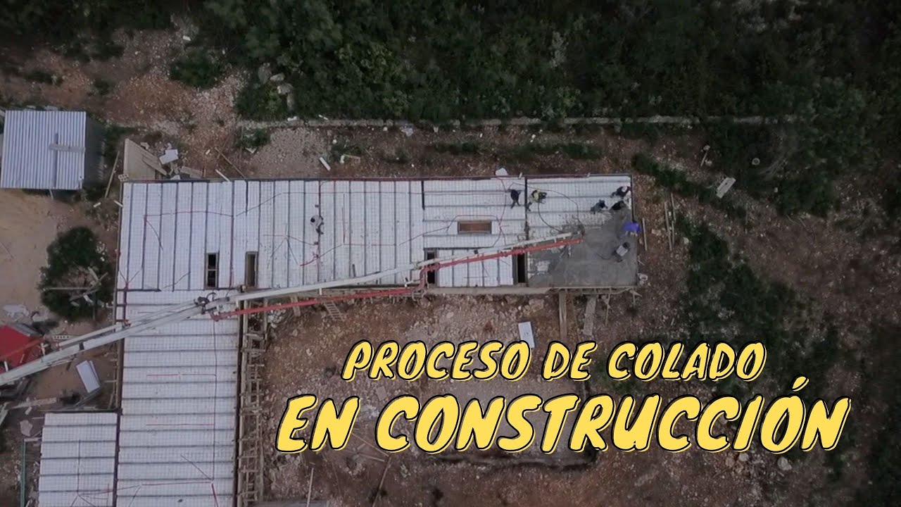 ¡Te explicamos el proceso de colado en construcción! - YouTube