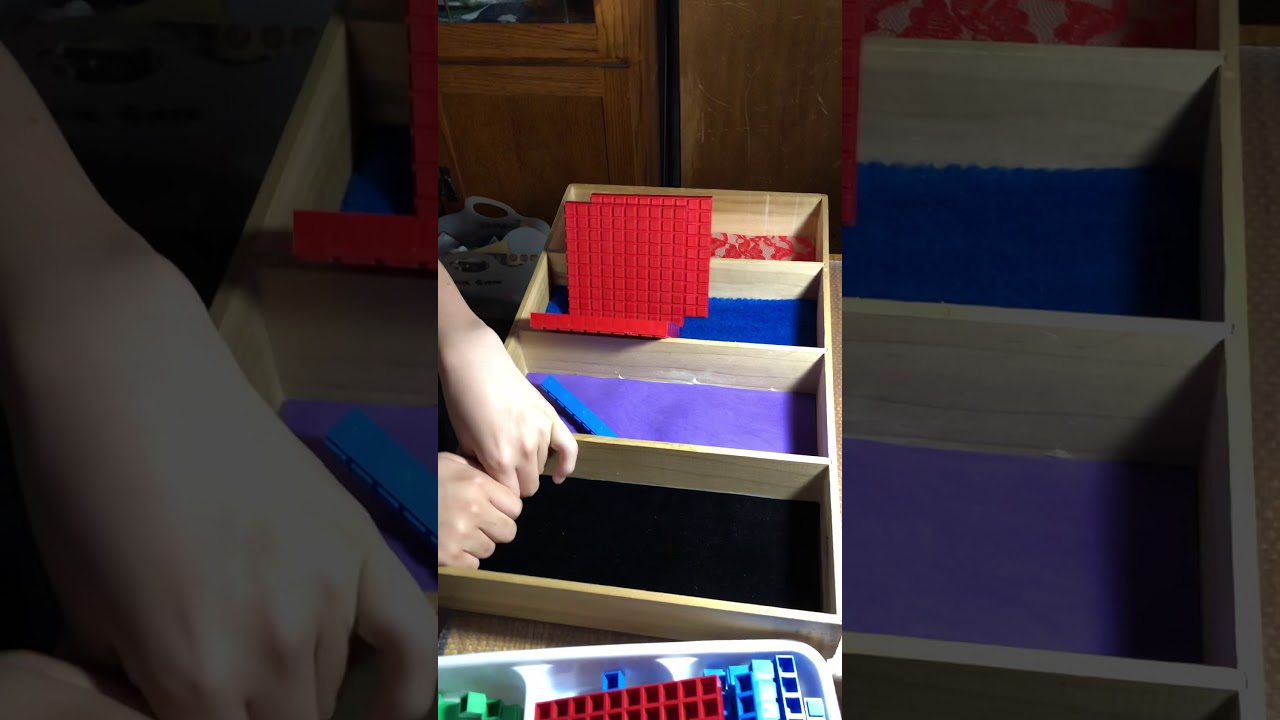 Math You See for visually impaired. Addition - YouTube