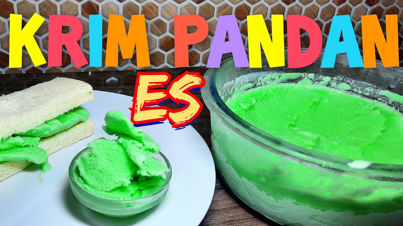 Es Krim rasa Pandan #eskrim - YouTube