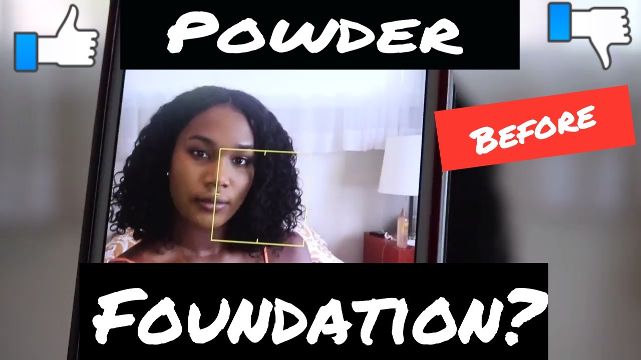 Flashback Test! Powder Before Foundation?!// LIV KNIGHTLY - YouTube