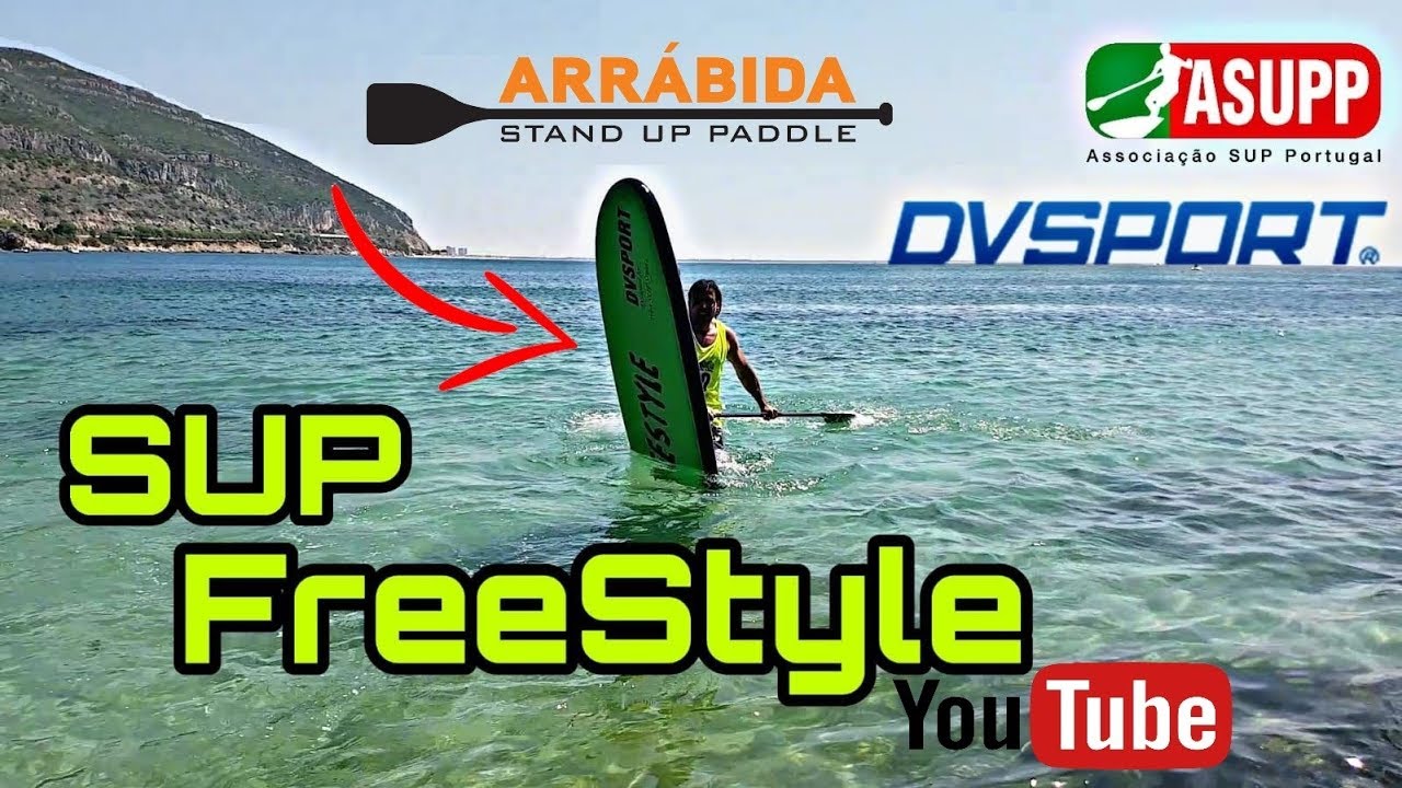 SUP FREESTYLE - TRICKS - ARRÁBIDA Stand Up Paddle (SUP SPOT on Crystal ...