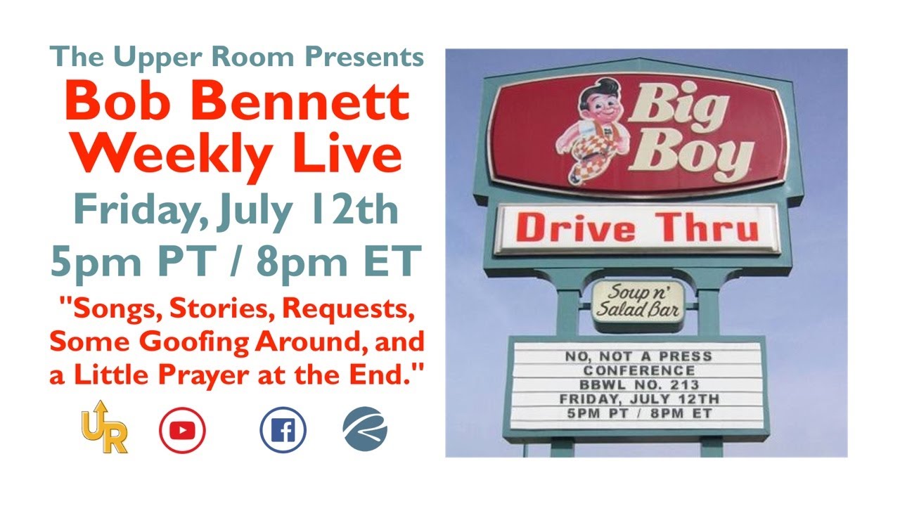 BOB BENNETT WEEKLY LIVE No. 213 (UR-88) (7/12/24) - YouTube