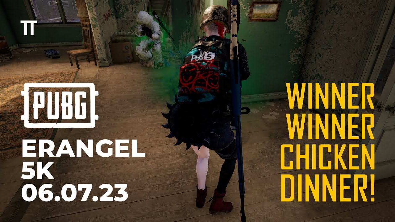 PUBG | Winner winner chicken dinner - 06.07.2023 - Erangel - 5 kills ...
