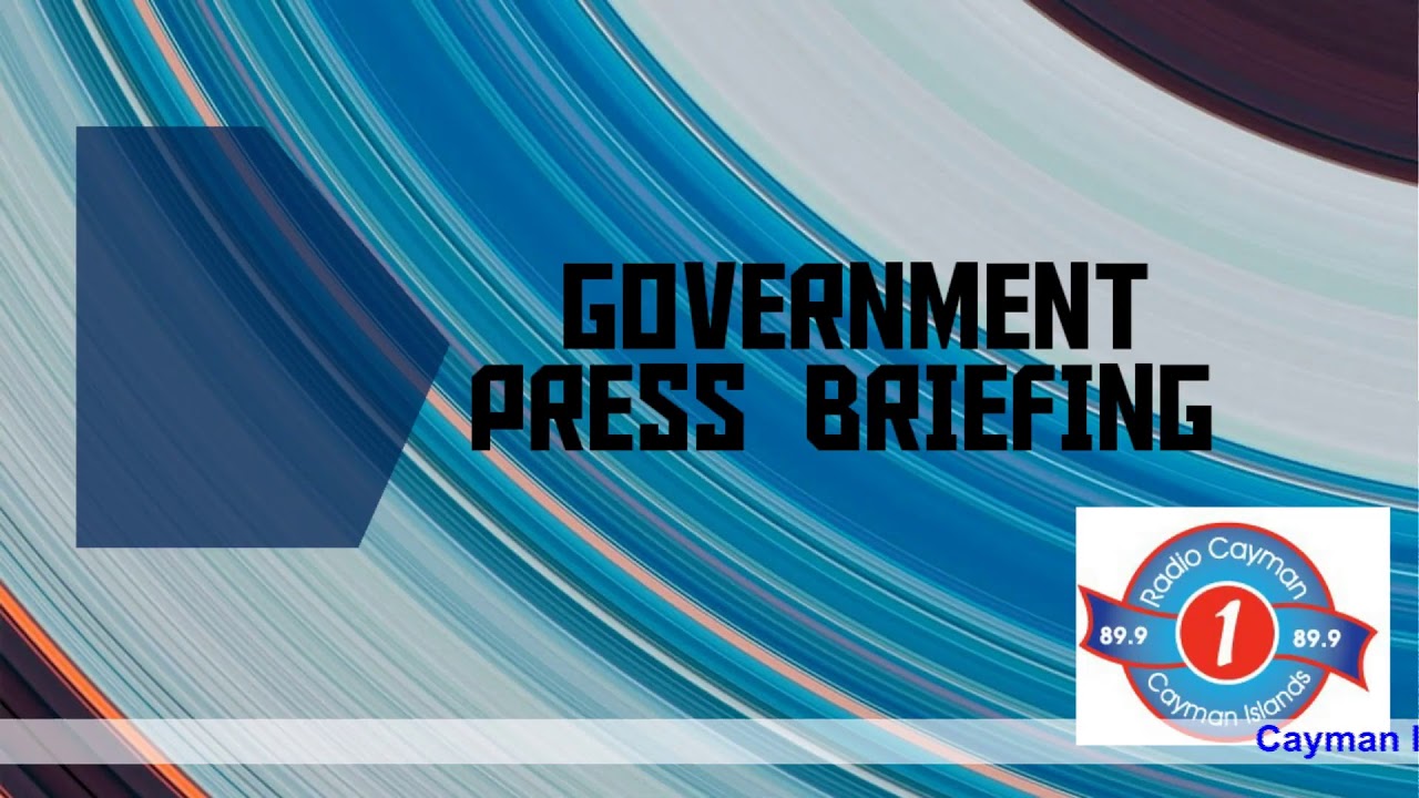 Talk Today with guest host, Patrick Schmid. Cayman Islands Government Press Briefing March 31st ...