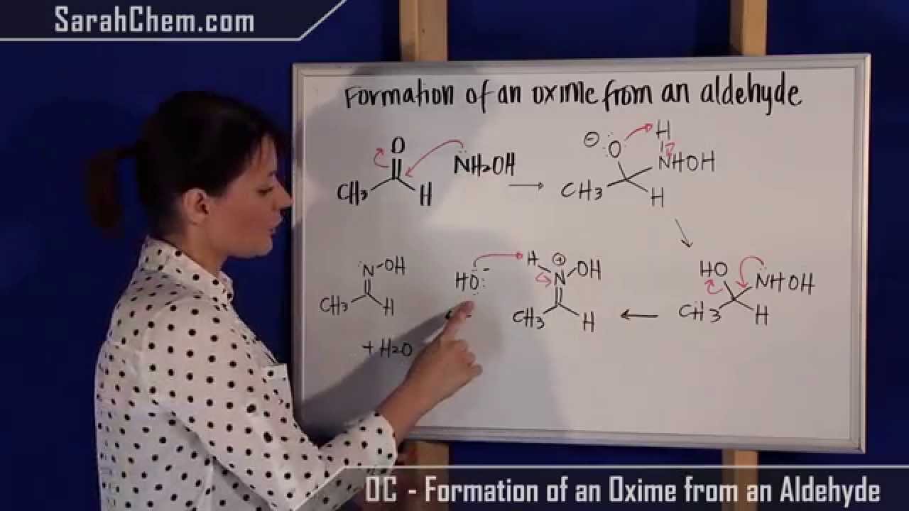 Formation of an Oxime from an Aldehyde - YouTube