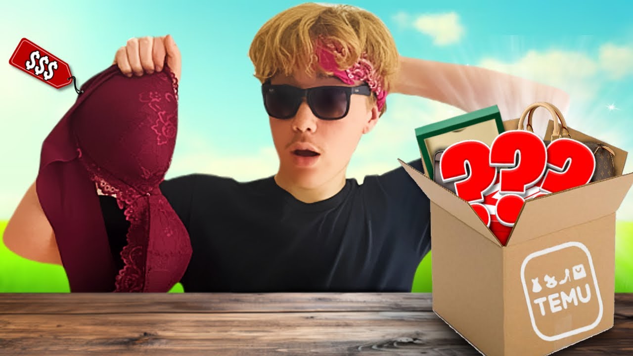 I Bought Random Stuff on TEMU! (Weird) - YouTube