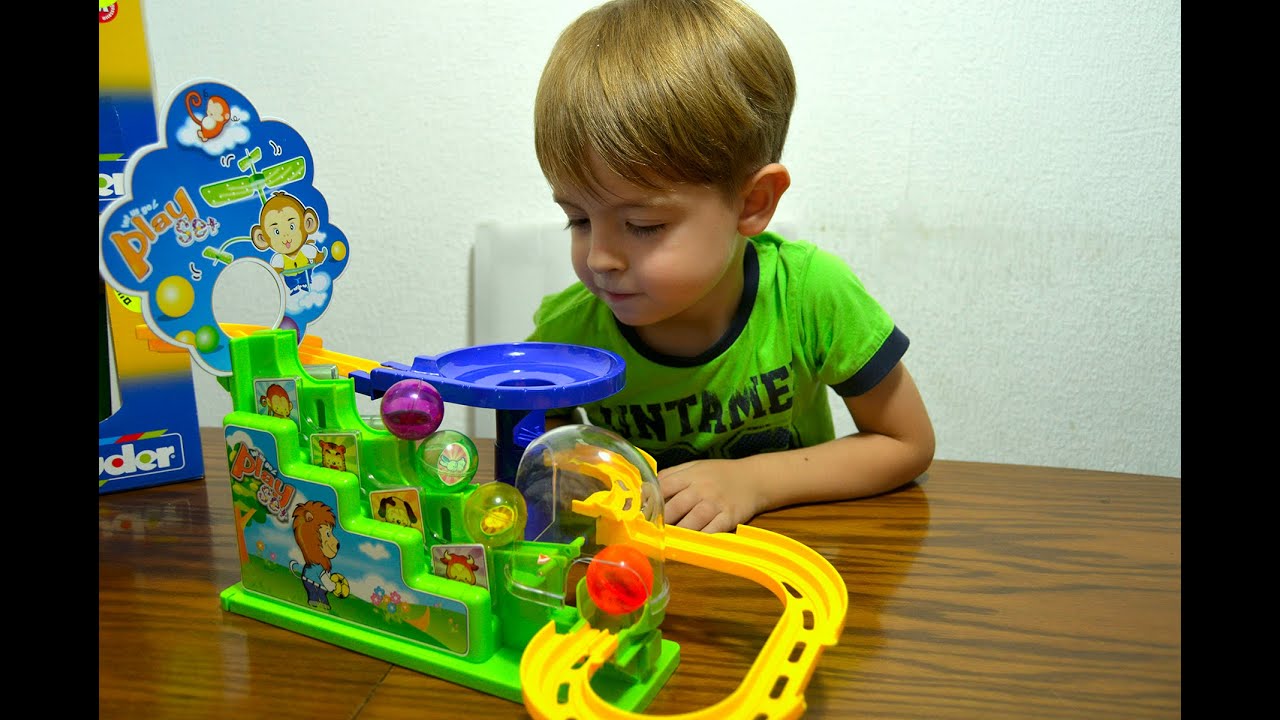 Игрушка Marry Ball Land Распаковываем подарок Funny toy for kids - YouTube